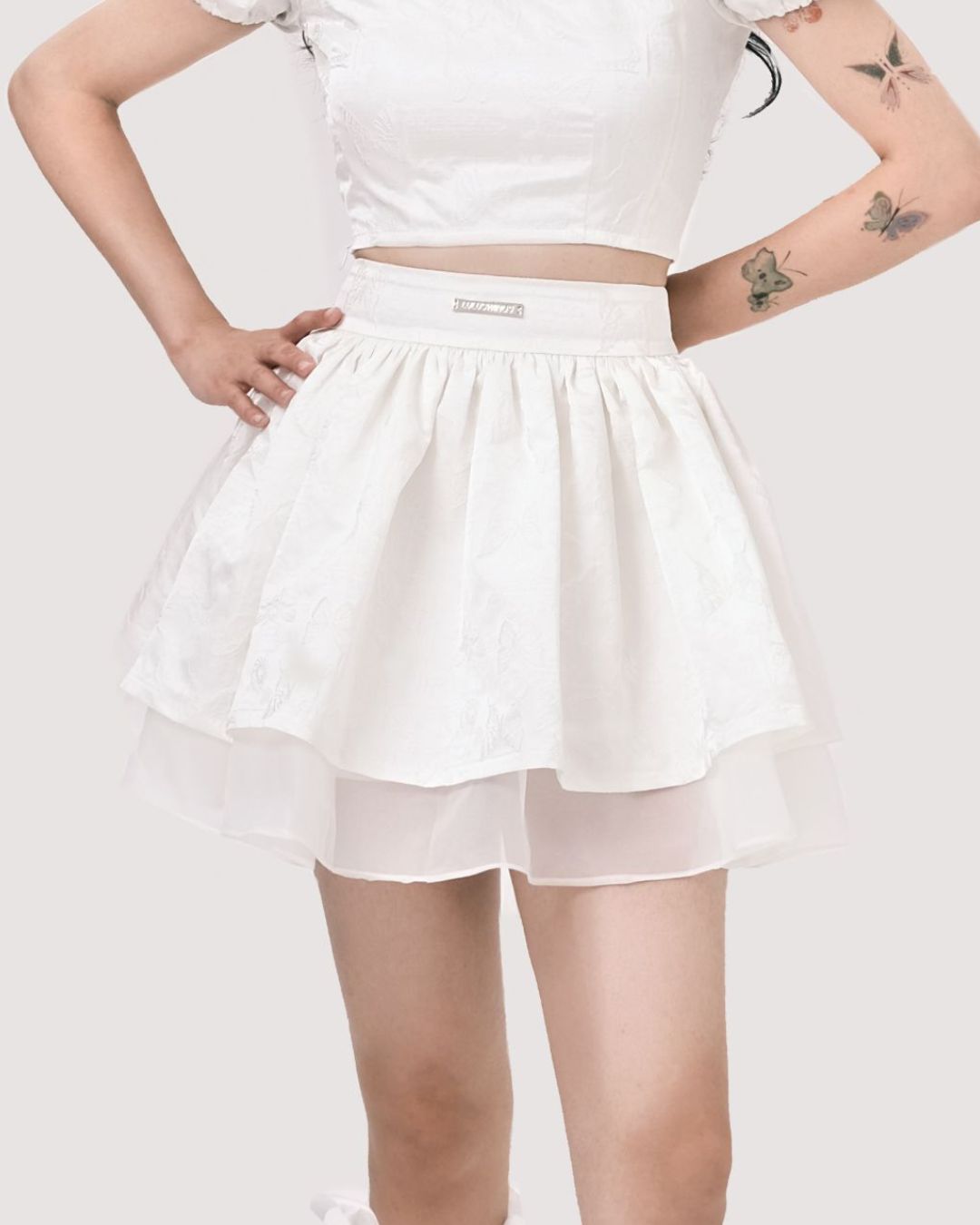 Chinese Butterfly Flare Mini Skirt BT017 – EKATE sanctum